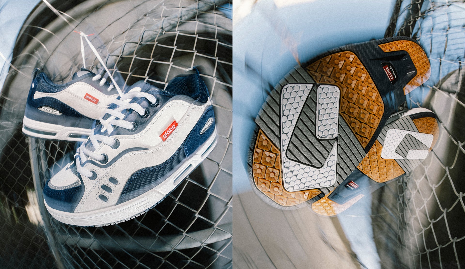 CT-4 | White/Navy | Globe AU – Globe Brand