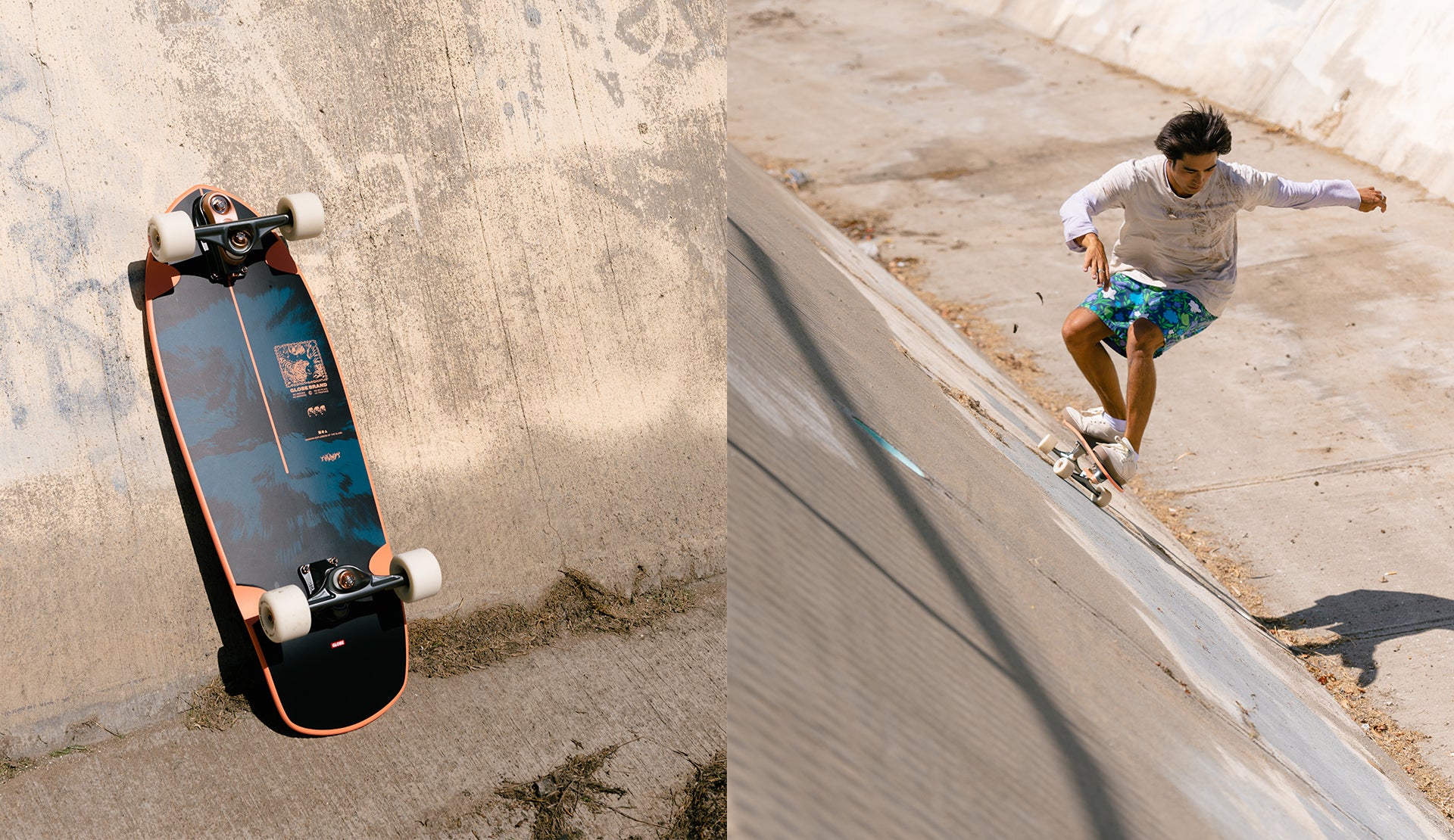 Thumpy Surf Skate - Storm Cats | Globe AU – Globe Brand