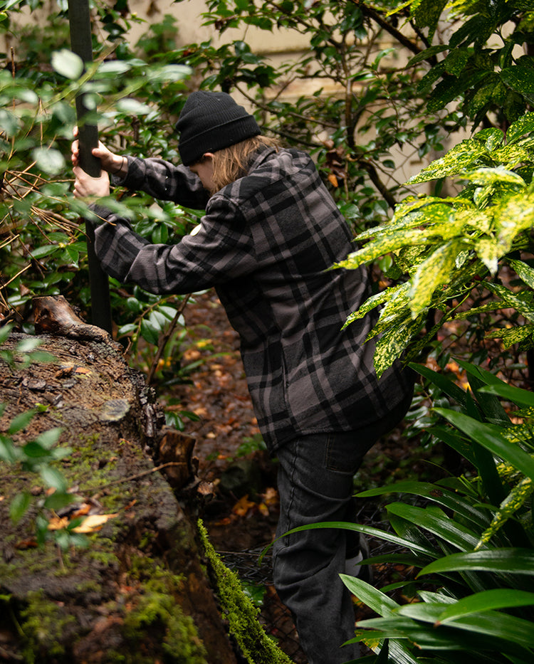 Wanderer Shacket - Titanium | Globe AU – Globe Brand