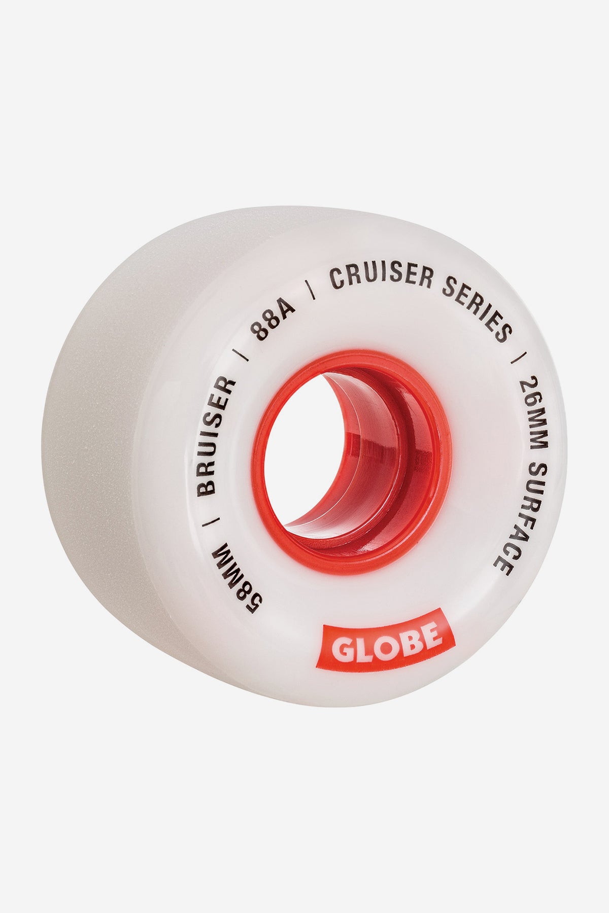 Bruiser Cruiser Wheel | White/Red/58 | Globe AU – Globe Brand